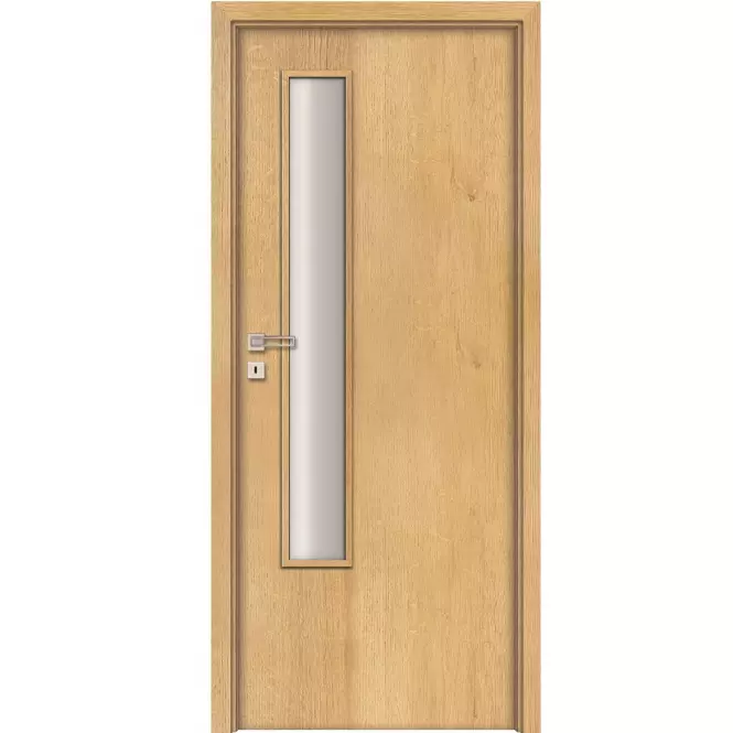 Beltéri ajtó Amaro 1 80J Európai tölgy B639 / Merkury Market webáruház